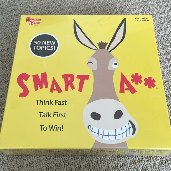 University Games | Games | Smart Ass The Trivia Board Game Never Opened ...